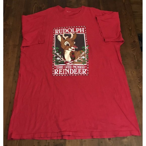 Shirts | Vintage Christmas Rudolph The Rednosed Reindeer Tshirt | Poshmark